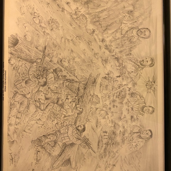 Design | Operation Red Wing Portrait Of Navy Seals | Poshmark